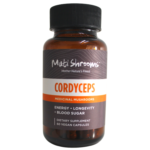 Cordyceps Mushroom Supplement (60 Veg Caps) | Muti Shrooms — Feelgood ...
