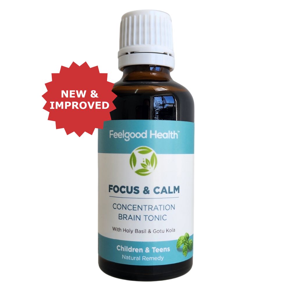 Focus & Calm (50ml) Herbal Drops For Concentration : Order Online ...