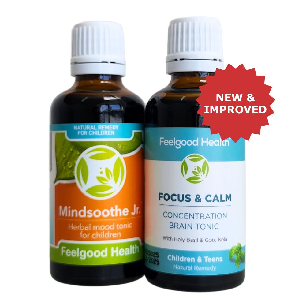 Mood Combo Pack: MindSoothe Jr + Focus & Calm (SAVE 10%) — Feelgood Health