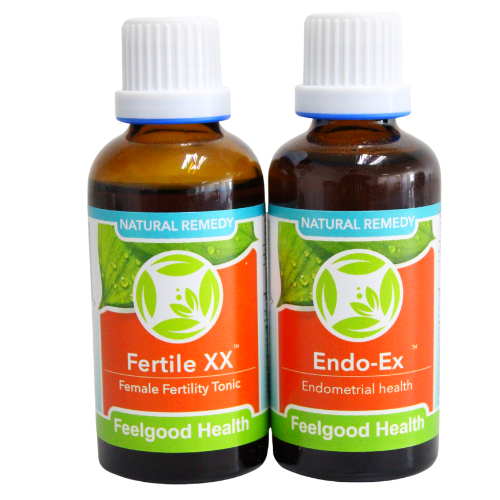 Female Fertility Combo Pack: Fertile XX + Endo-Ex (SAVE 10%) — Feelgood ...