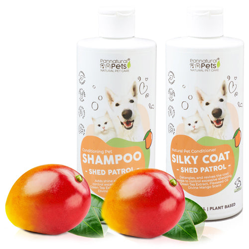 Mango Pet Shampoo + Mango Conditioner (SAVE 10%) | Natura Pet ...